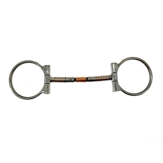 D-Ring Billy Allen Westerngebiss mit Kupferrolle ♞Westernreitshop Online Shop